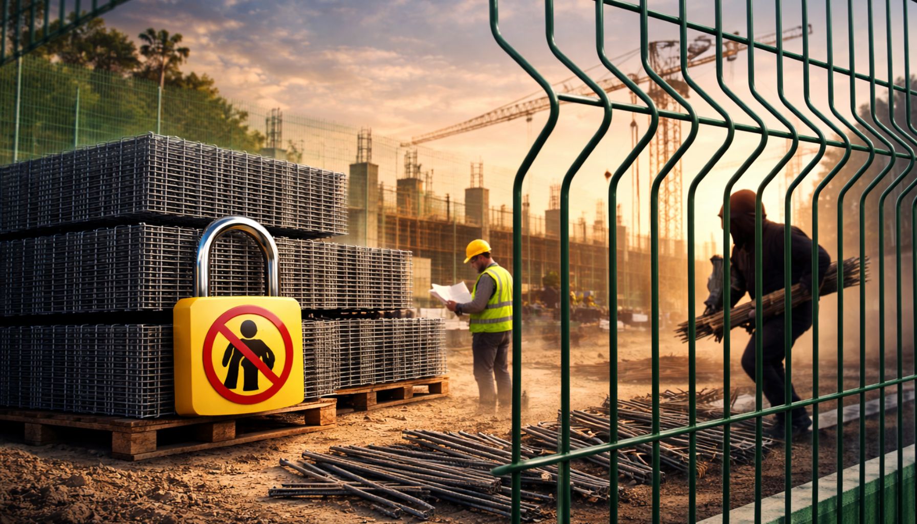 3D Welded Mesh: Zero Scrap Value, Zero Theft Benefit